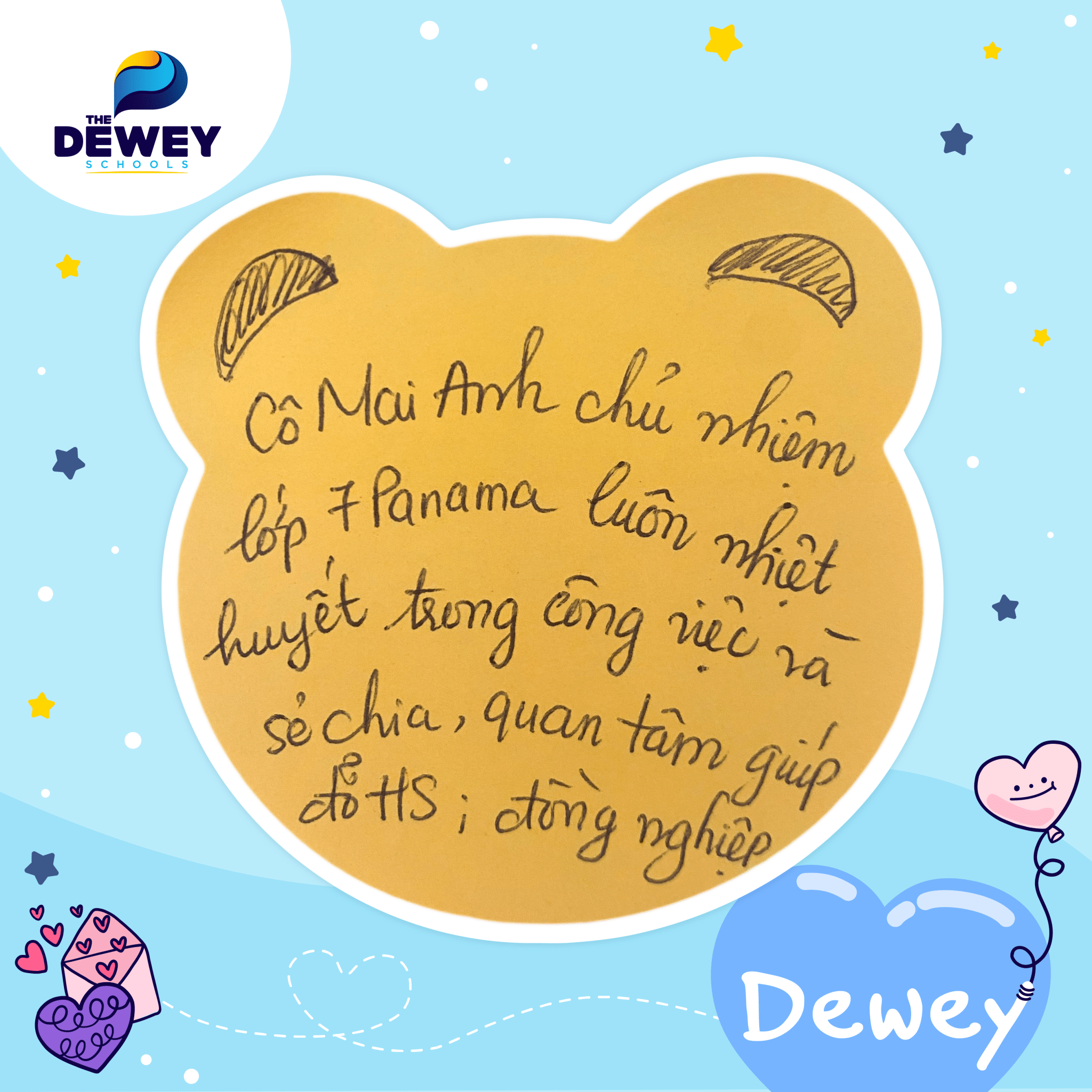 Lưu bút gửi Dewey
