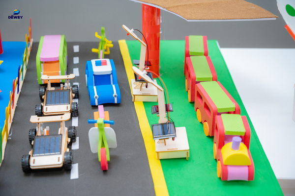 Dewey “superheroes” solve the global energy depletion challenge