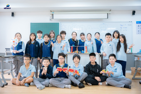 Dewey “superheroes” solve the global energy depletion challenge